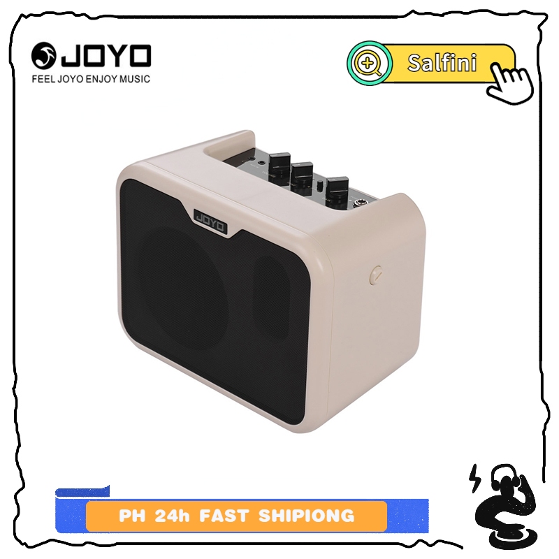 JOYO MA-10B Electric Bass Amplifier Portable Bass Amplifier Speaker 10Watt Amp Normal/Drive Dual ...
