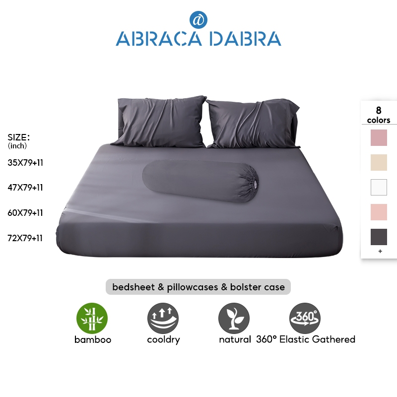 Abraca Dabra COD Single Queen King Fitted Sheet Silky Satin Soft Cool ...
