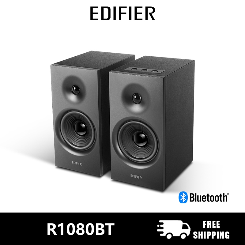 Edifier R1080BT Bluetooth 5.1 Bookshelf Speaker 24W RMS total output ...