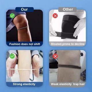 2Pcs Knee Force Belt Fine Patella With Basketball Knee Force Band High ...