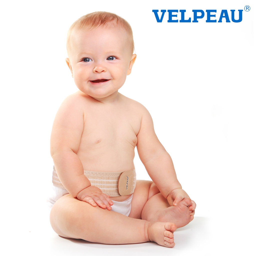 VELPEAU Umbilical Hernia Belt Infant for Infantile Belly Button Band ...