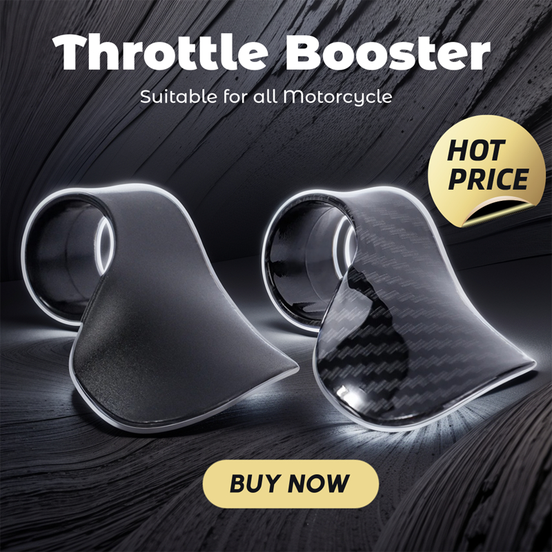 Motorcycle Throttle Grip Assist Booster Right Side Handle Cruise ...