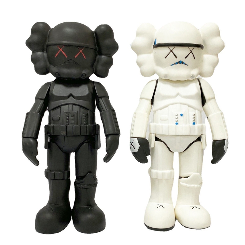 25cm New XX Eyes KAWS Cosplay Star Wars Imperial Stormtrooper Death ...