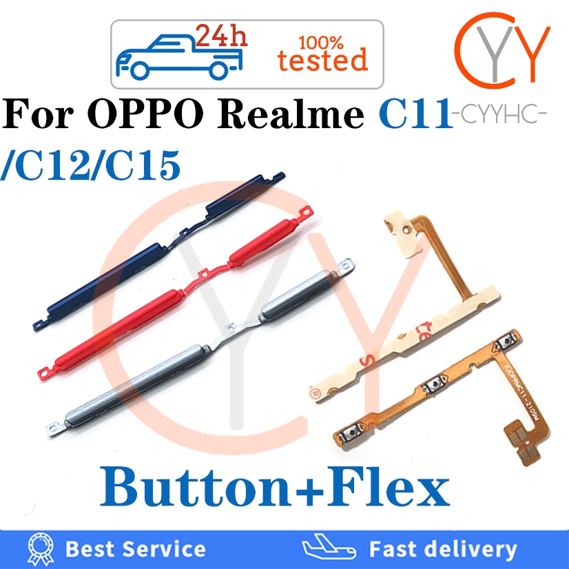 Volume Button Power Switch On Off Button Flex Cable For OPPO Realme C11 ...