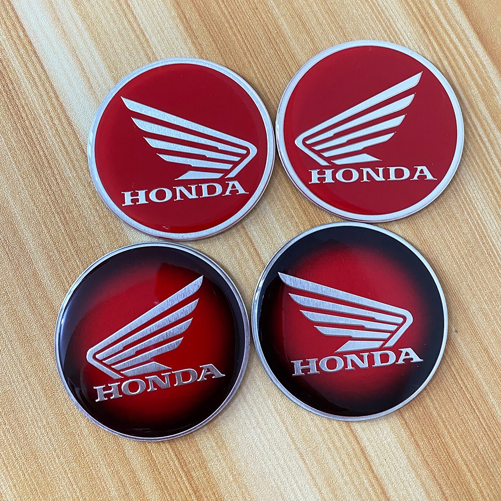 60mm MotorcycleAccessories Labeling For Honda Fuel Tank Electroplated ...