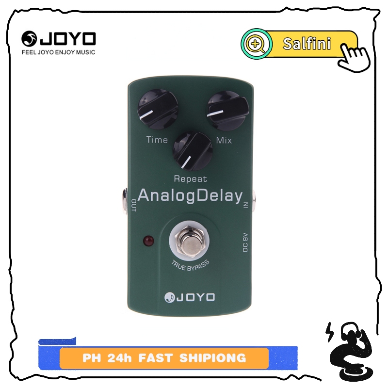 JOYO JF-33 Analog Delay Electric Guitar Effect Pedal True Bypass | Shopee Philippines