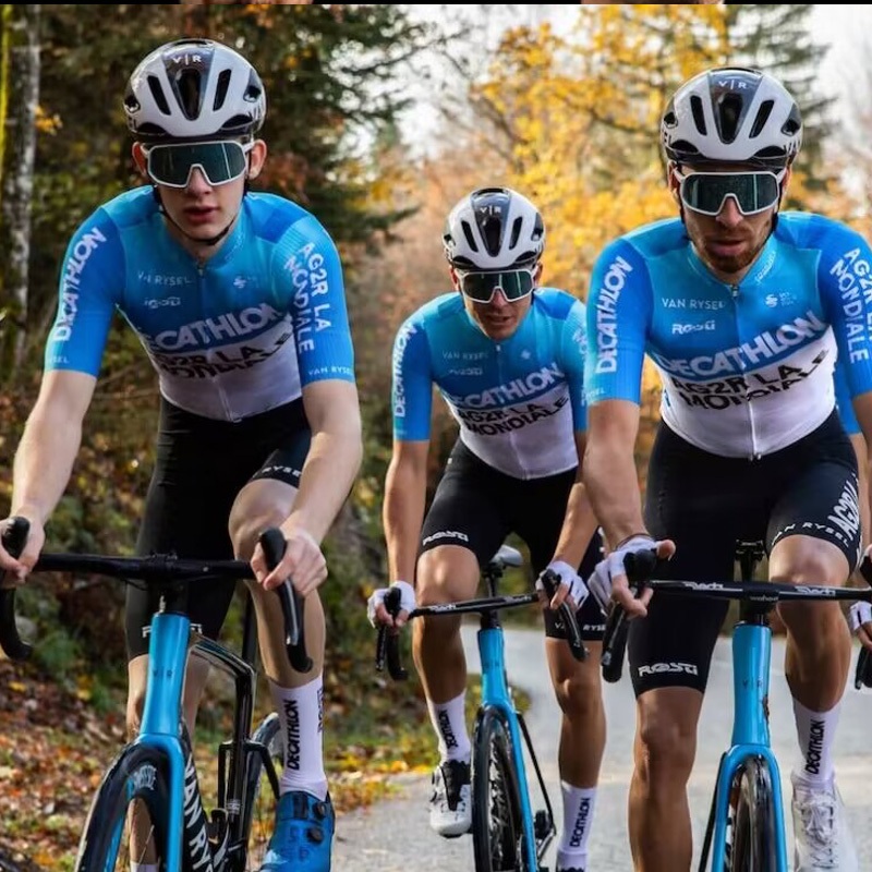 AG2R LA MONDIALE 2024 Cycling Kit Men's Pro Team Cycling Jersey ...