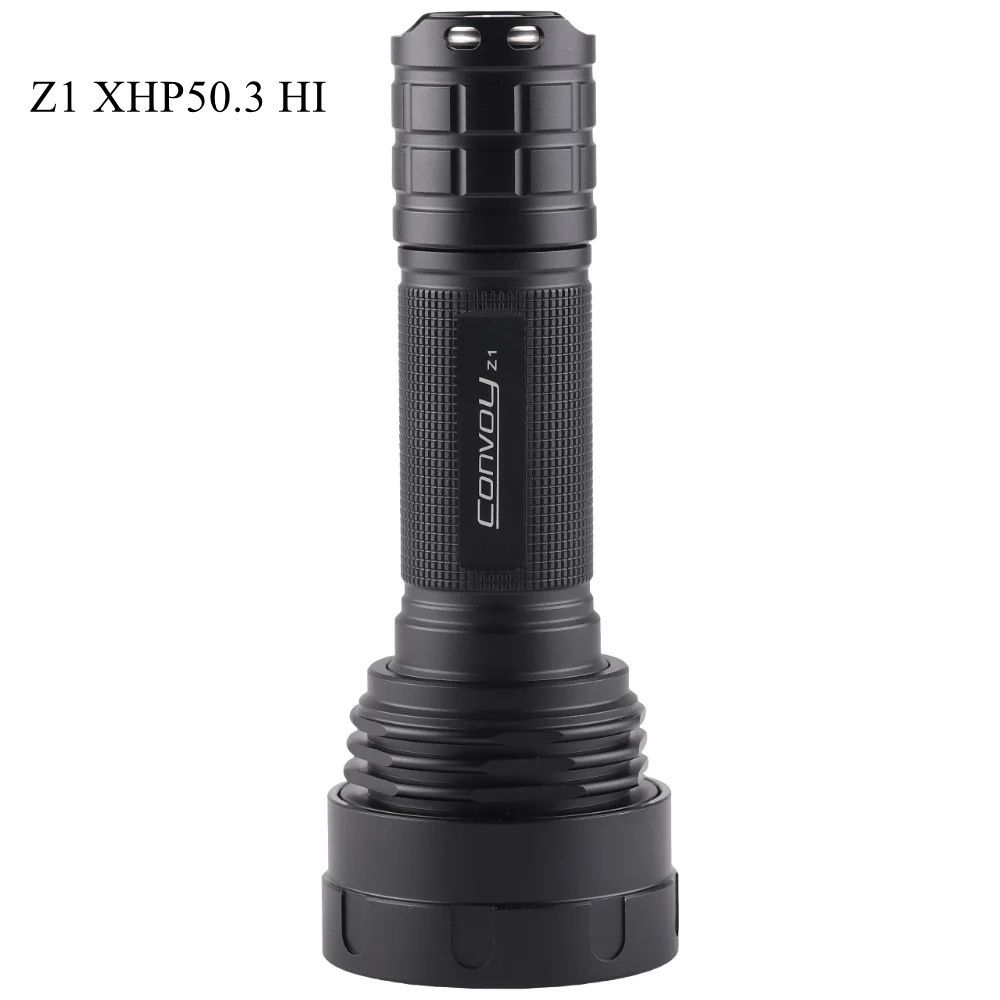 Original Convoy Z1 Flashlight With XHP50.3 HI LED Zoomable Flashlight Camping Hiking Torch ...