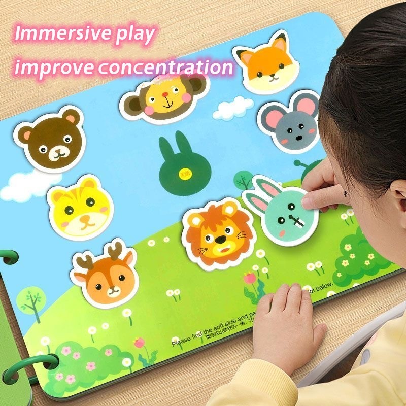 【COD】Baby Enlightenment Book Busy Book For kids Montessori BookToys ...