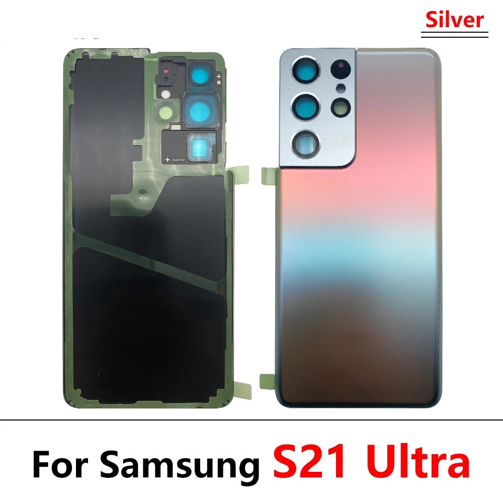 For Samsung Galaxy S21 Ultra Housing Rear Case Battery Back Cover Rear ...