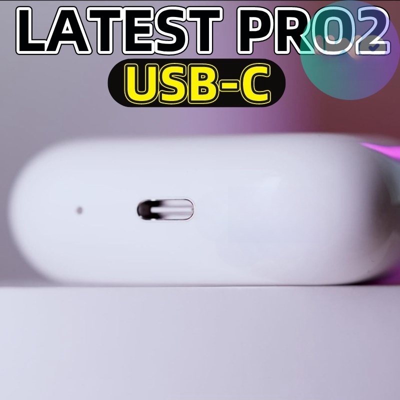 Latest USB-C PRO2 GEN2 airoha chip with 100%Anc volume slider Wireless ...