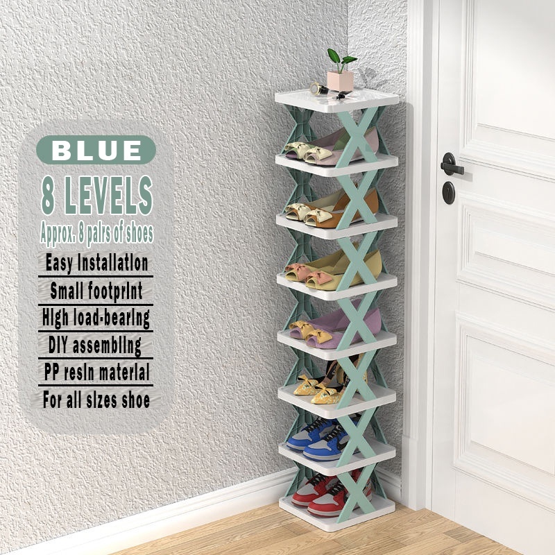 DIY Splicing Folding Shoe Rack Easy Organizer Shoe Storage Shelf Stand ...