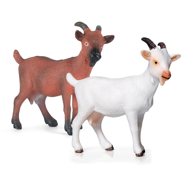 Children simulation of solid models of sheep wild animal goat sheep ...