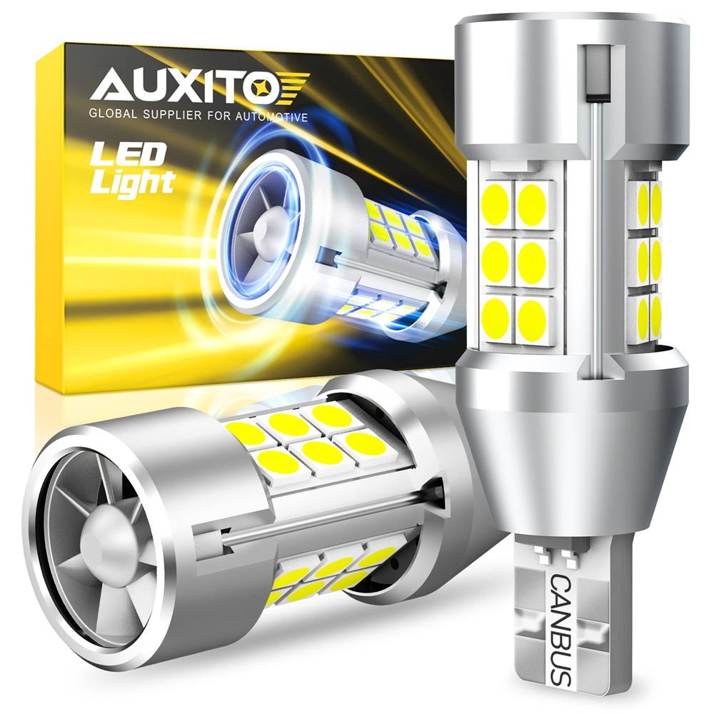 AUXITO 2PCS T15 W16W LED Parking light Canbus No Error 921 912 W16W Led ...