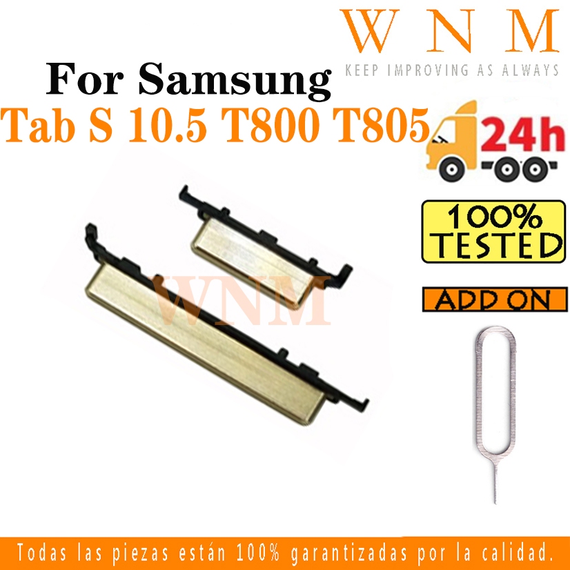 For Samsung Galaxy Tab S 10,5 SM-T800 T805 T800 Power Volume Side ...