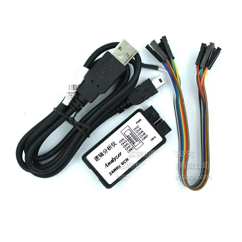 1 PC USB Logic Analyzer MCU ARM FPGA Debugging Tool 24M Sampling 8 Channels | Shopee Philippines
