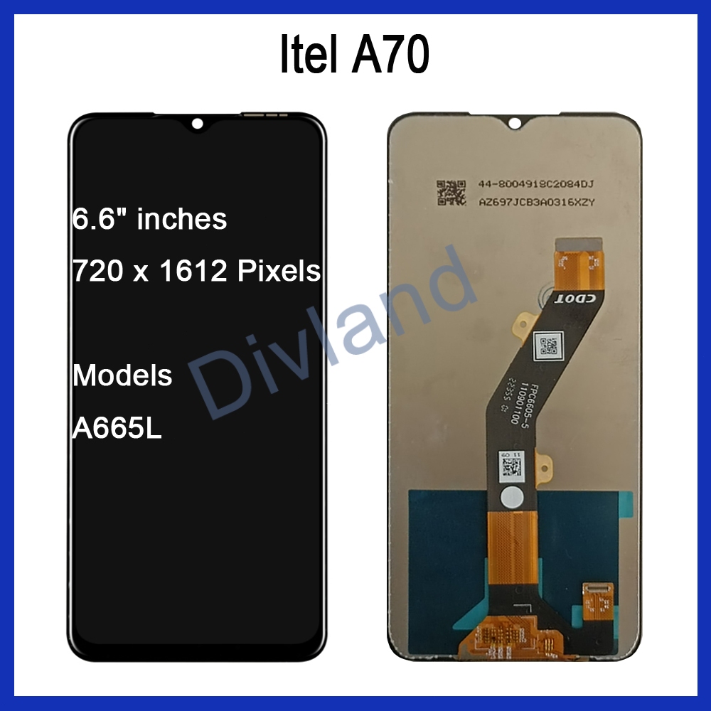 Original Itel A60 A60s A70 LCD Display Touch Screen Replacement | Shopee Philippines
