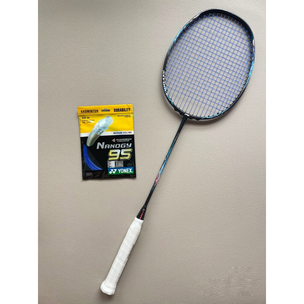 【Ready Stock】 Li Ning Badminton Racket AXFORCE 90 MAX Dragon ...