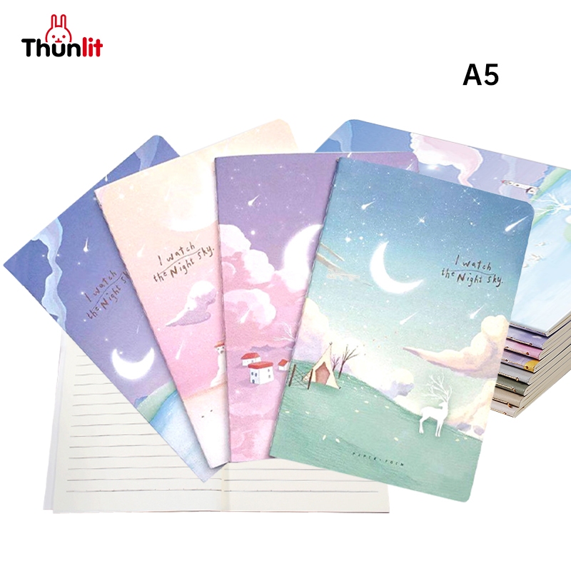 Thunlit Classmate Practical Notebook A5 80-page College Students Car ...