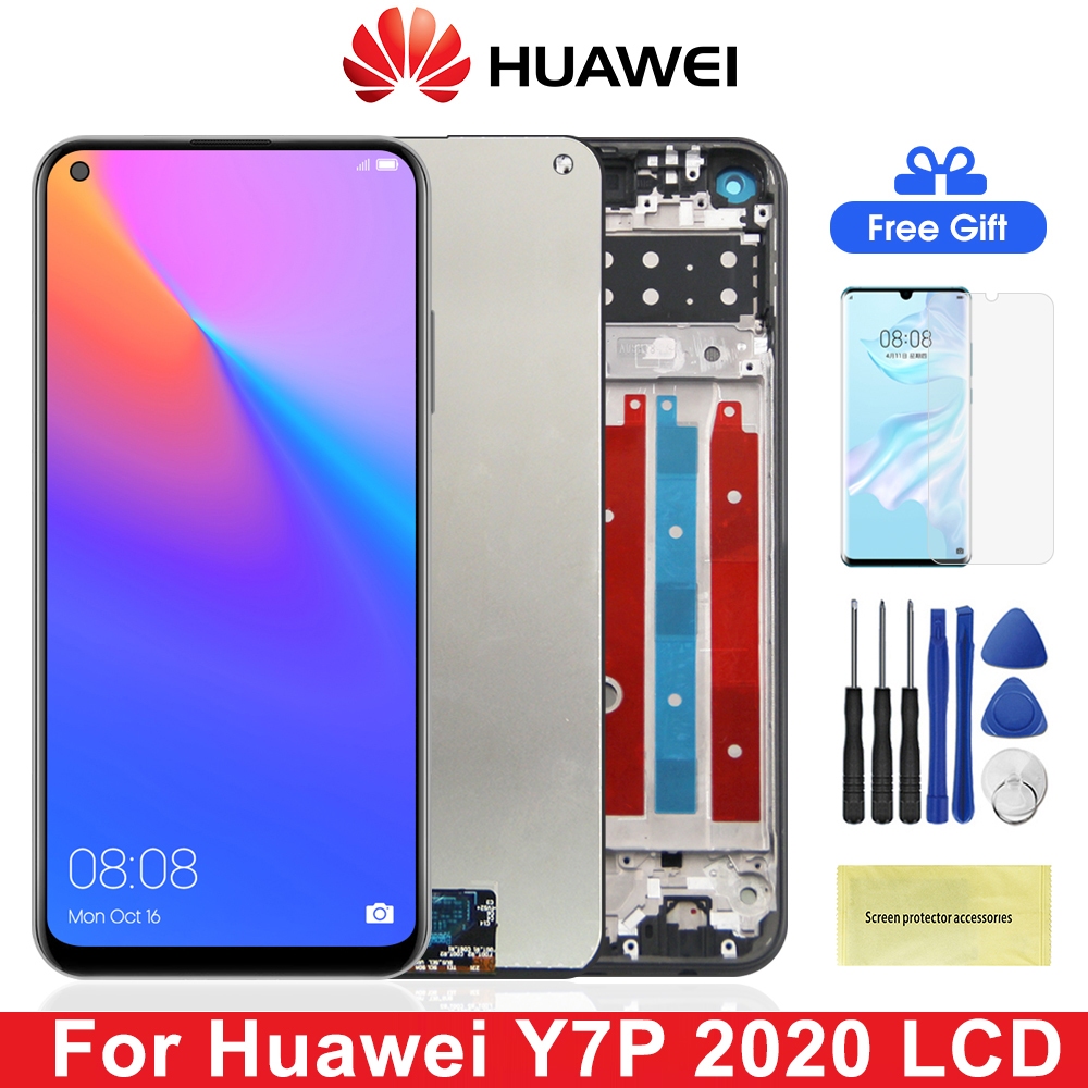 For Huawei Y7P 2020 ART-L2 ART-L29 LCD Display Touch Screen With Frame ...
