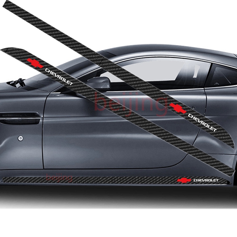 1 Pair For Chevrolet Car Stickers Body Door Side Stripes Decals Sticker ...