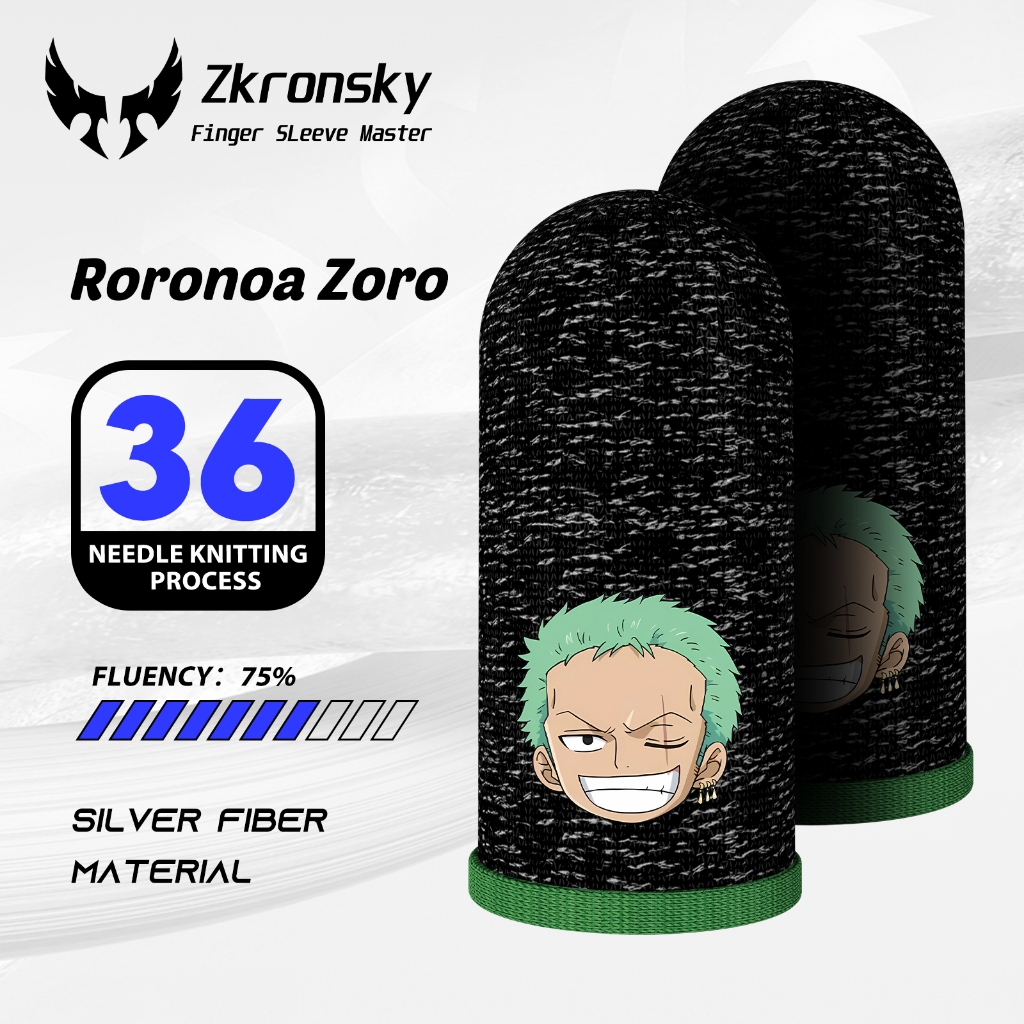 Zkronsky Gaming Finger sleeve for mobile game cartoon series Zoro One ...