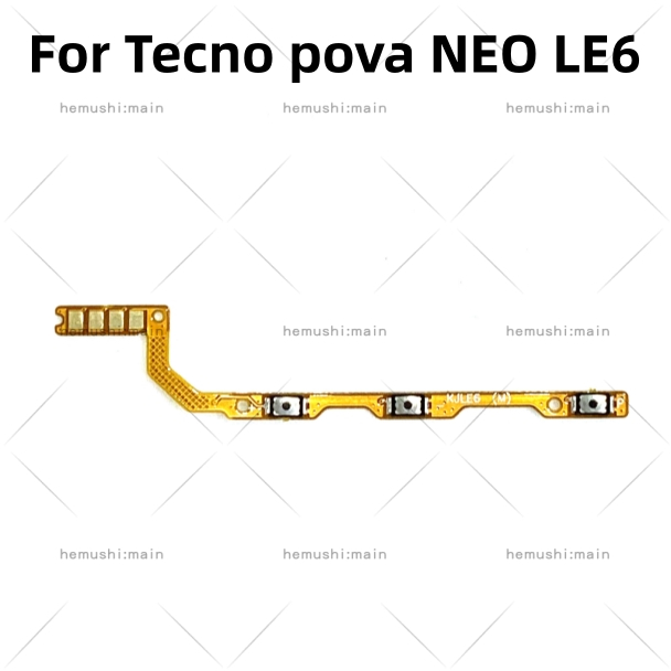 Power Volume button flex For Tecno pova NEO LE6 Switch ON OFF Key Mute ...