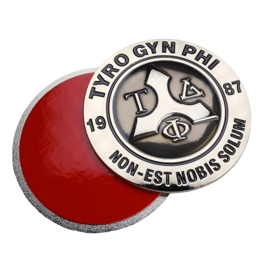 TYRO FRATERNITY CAR EMBLEM GOLD PLATED SIZE 3 INCHES | Shopee Philippines