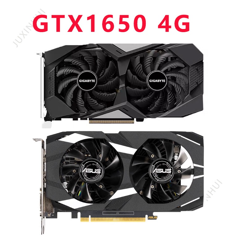 Gigabyte GA ASUS GTX1650 graphics card N1650OC-4GD D5 dual fan N1656OC ...