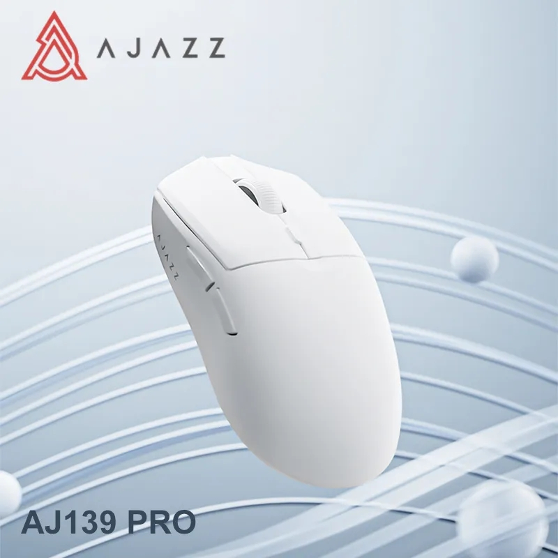 Ajazz Aj139Pro Wireless 2.4G Mouse PAW3395 Sensor Gamer Pro Mouse ...