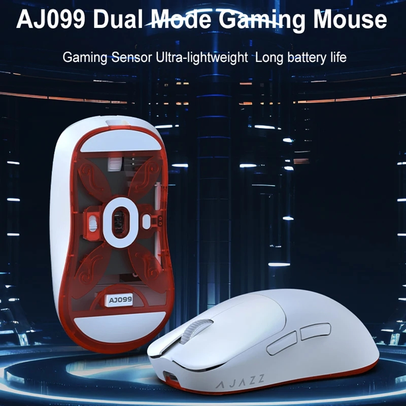 AJAZZ Aj099 2.4G Wireless Mouse USB Wired Mouse 3200 DPI 6 Buttons ...
