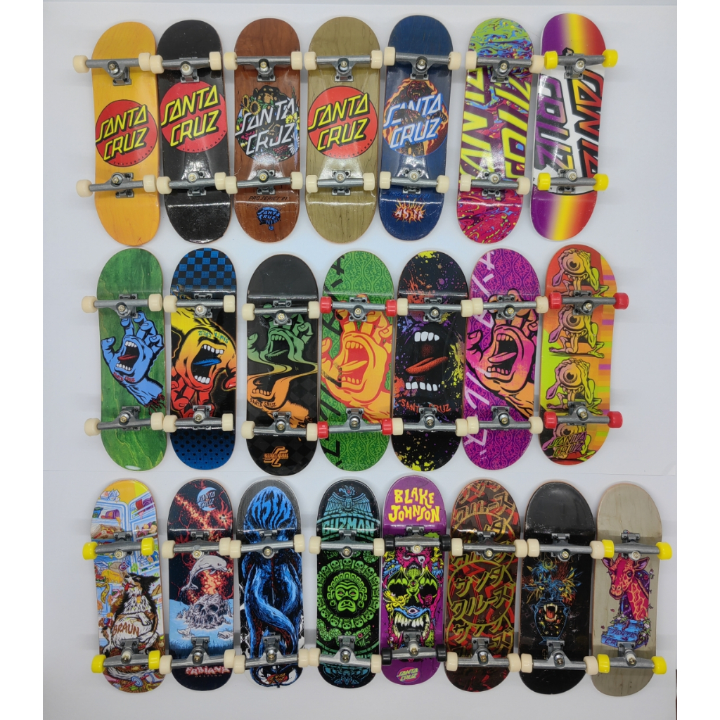 Tech Deck 96mm Fingerboard Skateboard Model Collection Santa Cruz ...