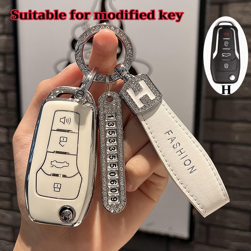 Modified folding key case for nissan honda toyota hyundai ford Foldable ...