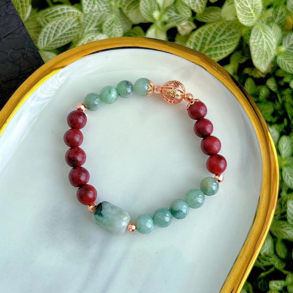Piaohua Jade and Sandalwood, as well as the DIY Bracelet of Feicui Road ...
