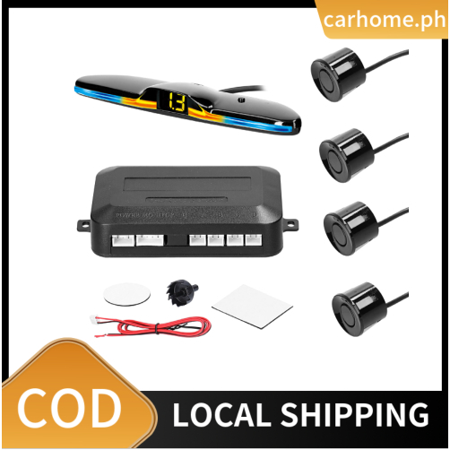 Car Parking Sensor Rear Reversing Radars System with 4 Parking Sensors ...