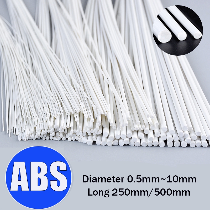 ABS Stick Solid Round Bar Sand Table Building Model DIY Handmade ...