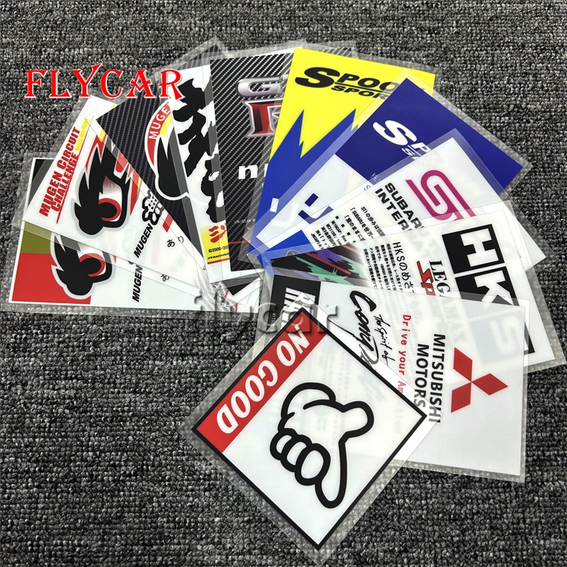 SPOON Static Stickers Film Mugen JDM Style Car Modified Sticker STI ...