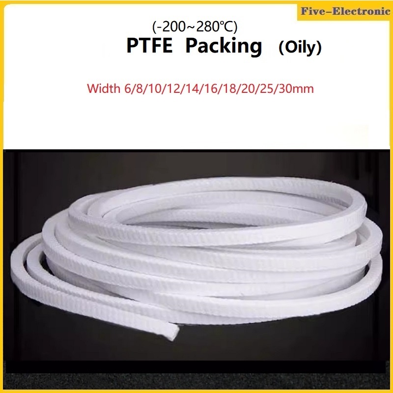 4mm~18mm PTFE braided Compression Packing acrylic fiber packing ptfe ...