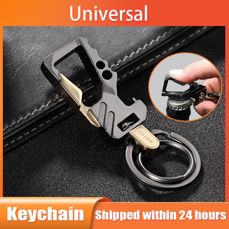 Universal Multifunction Keychains Car Key Holder Keychain Ring ...