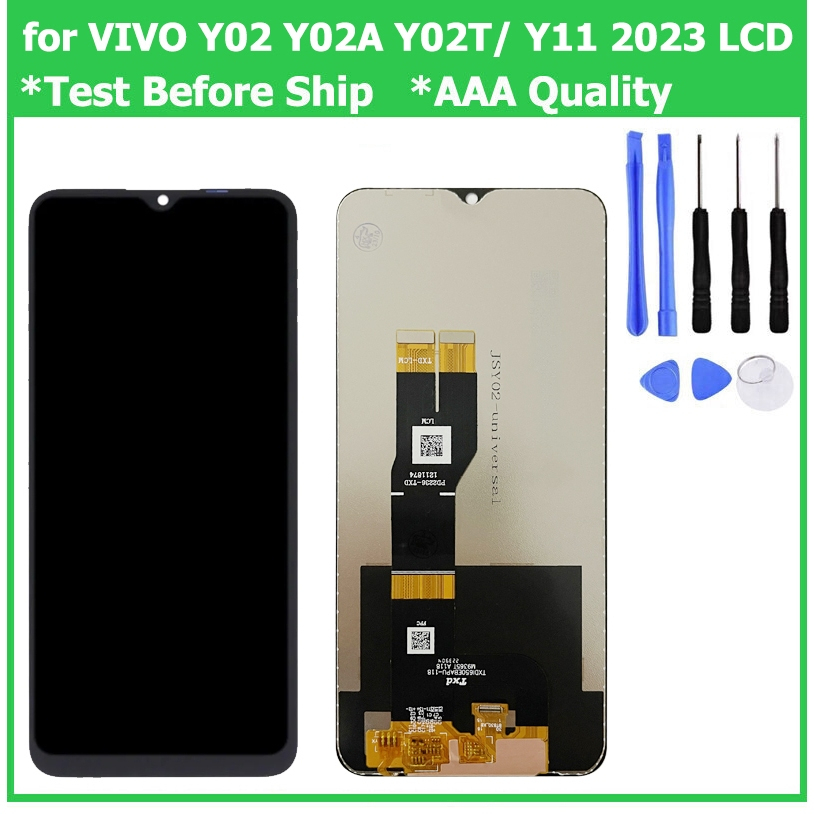 For VIVO Y02 Y02A Y02T V2213 V2217/ Y11 2023 LCD Display Touch Screen Glass Digitizer Assembly ...