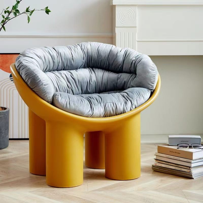 Nordic Designer Influencer B & B Single Lazy Sofa Chair Creative Entry ...