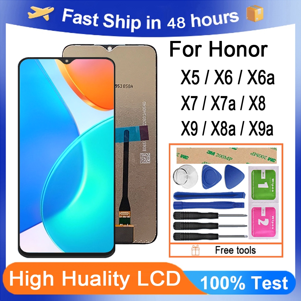 Original LCD Huawei Honor X5 X6 X6a X7 A7a X8 X8a X9 X9a LCD Display ...