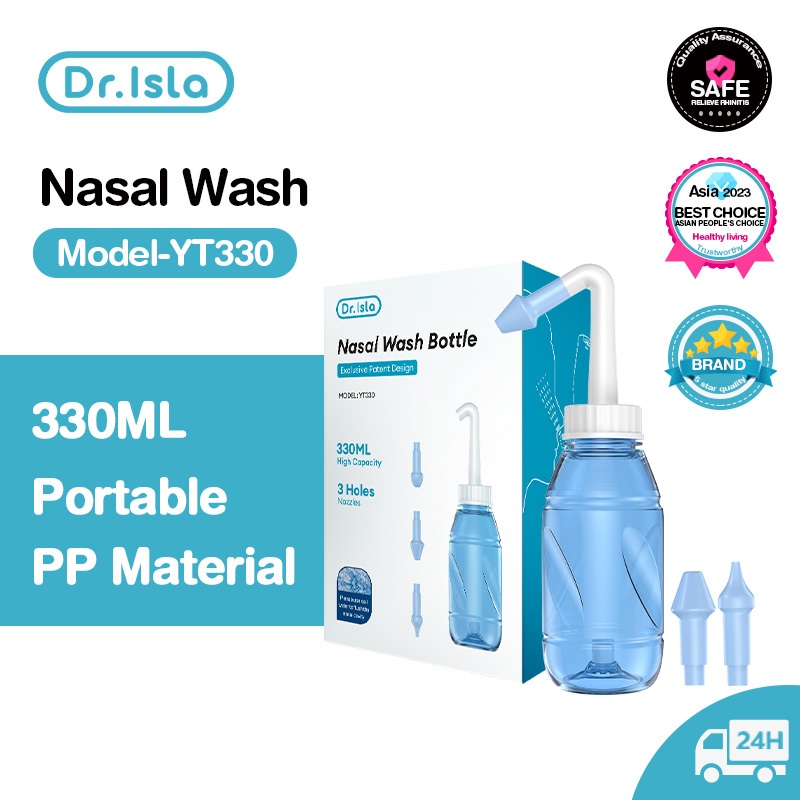Dr.isla Nasal Wash Nose Cleaner Nasal Wash Pot Cleaner Irrigation for ...