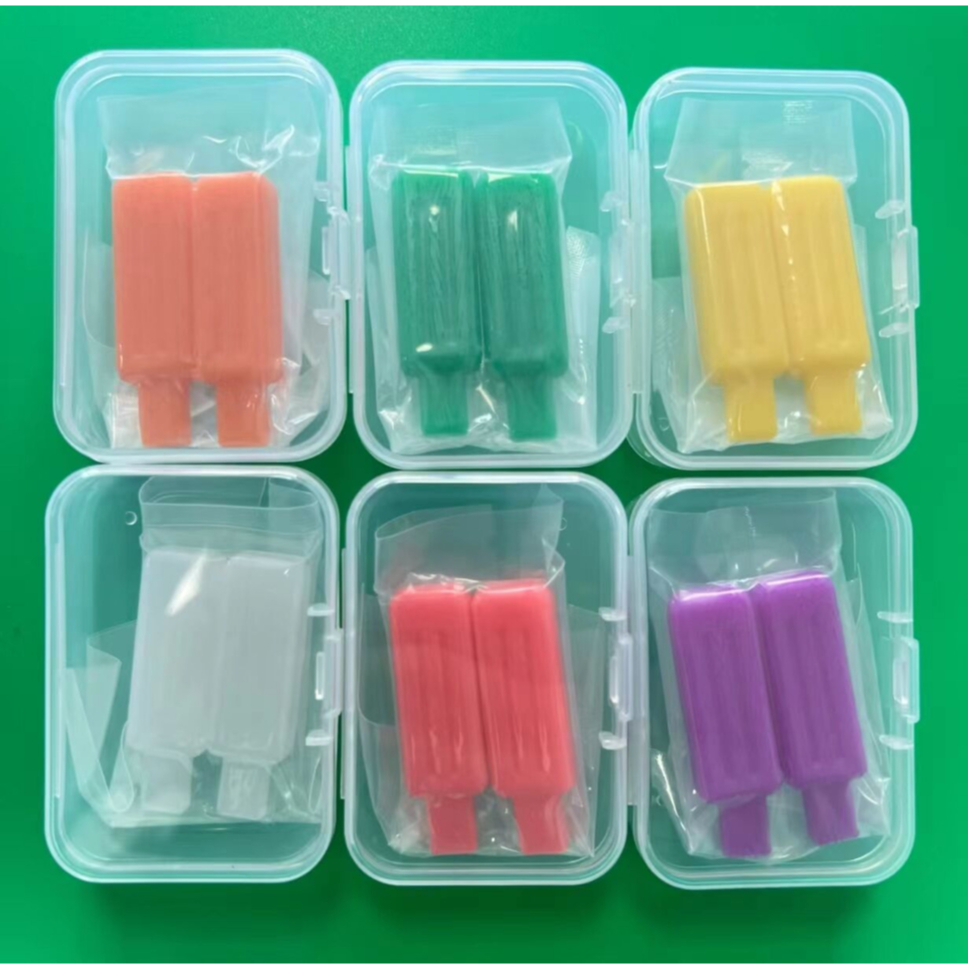 2Pcs/box Popsicle Type Tooth Chew Aligners Chewies Invisible Retainer ...