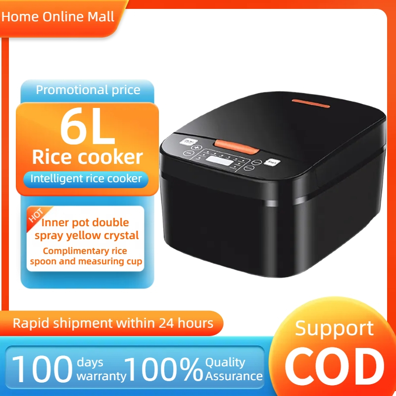 6L Large Capacity Rice Cooker Household Multifunctional Rice Cooker ...