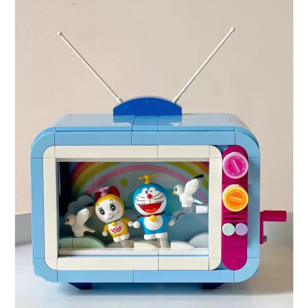 Anime Figure Cartoon Doraemon TV Nobita's Room Time Machine Building ...