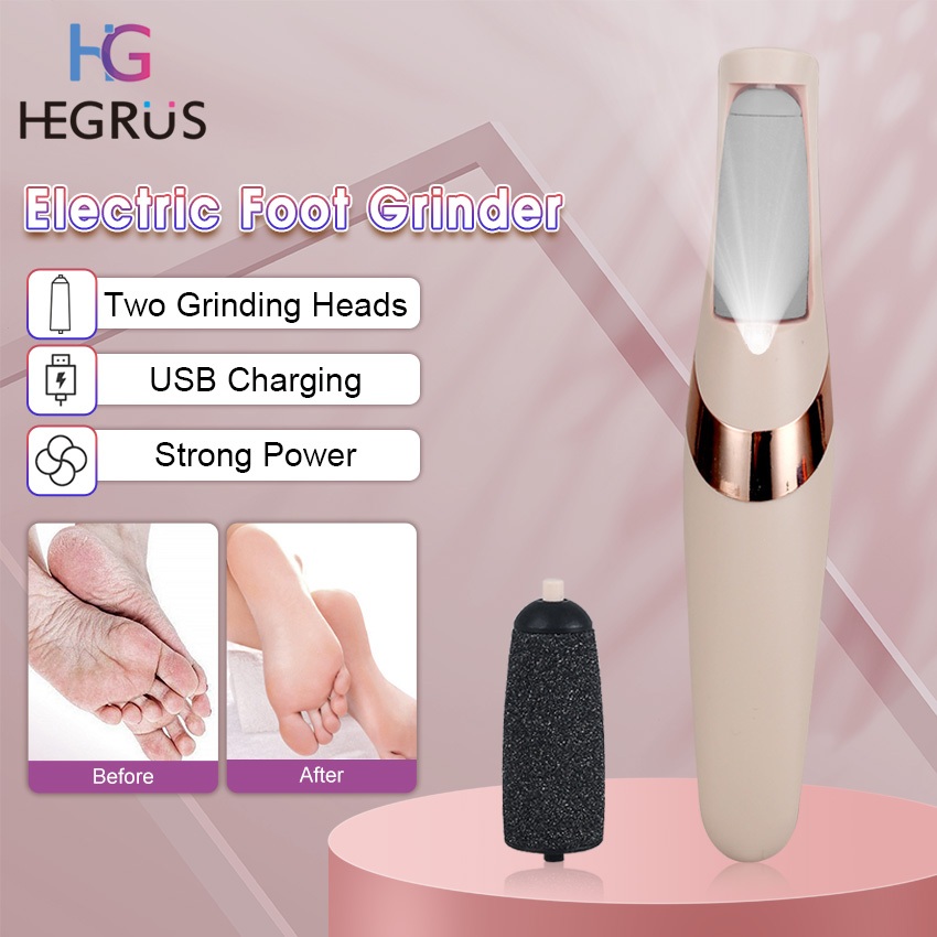 HEGRUS Electric Foot Grinder Household Foot Grinder Dead Skin And ...