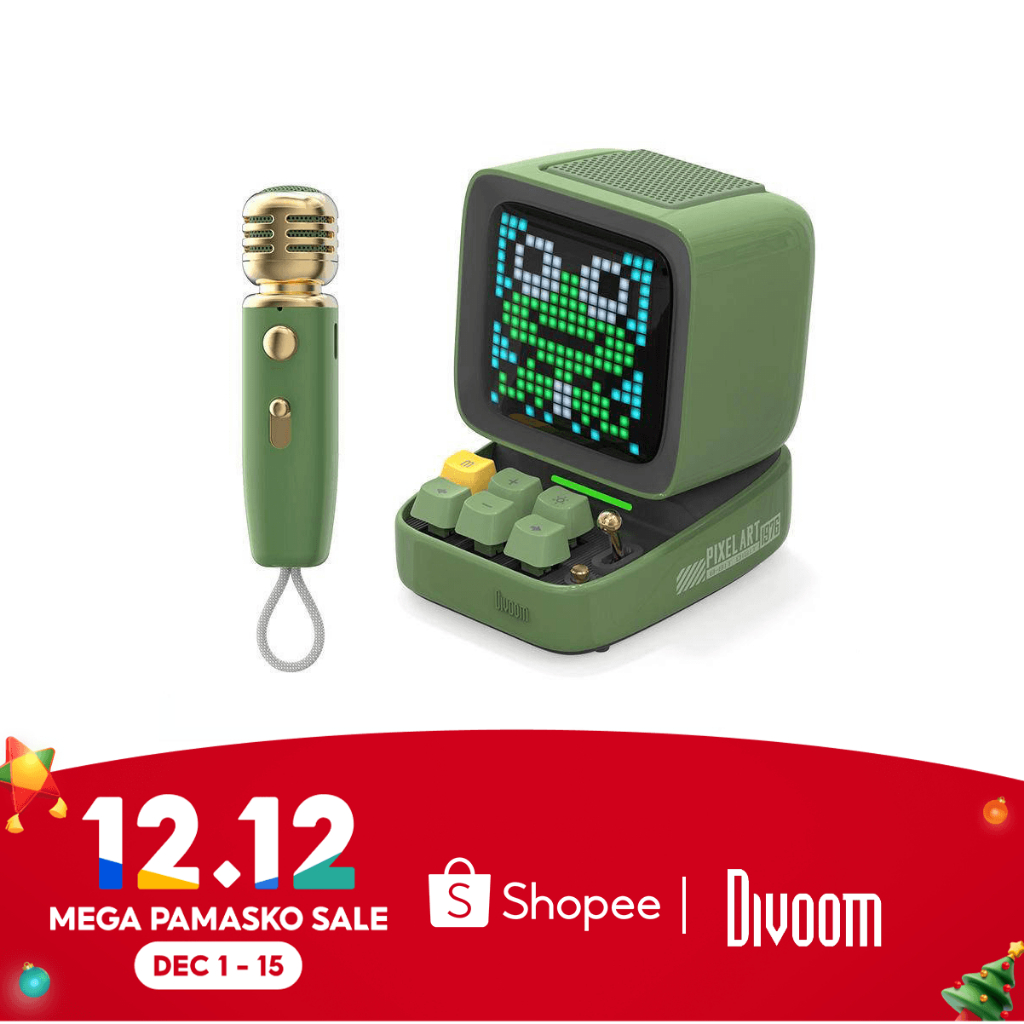Divoom Ditoo Mic 2022 New Arrival Multifunctional Ditoo-plus Pixoo ...
