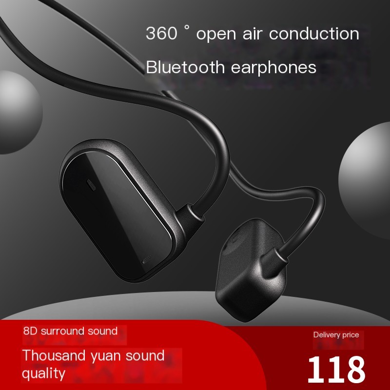 2024 Newest Open Air Conduction Bluetooth 5.3 Headset Wireless ...