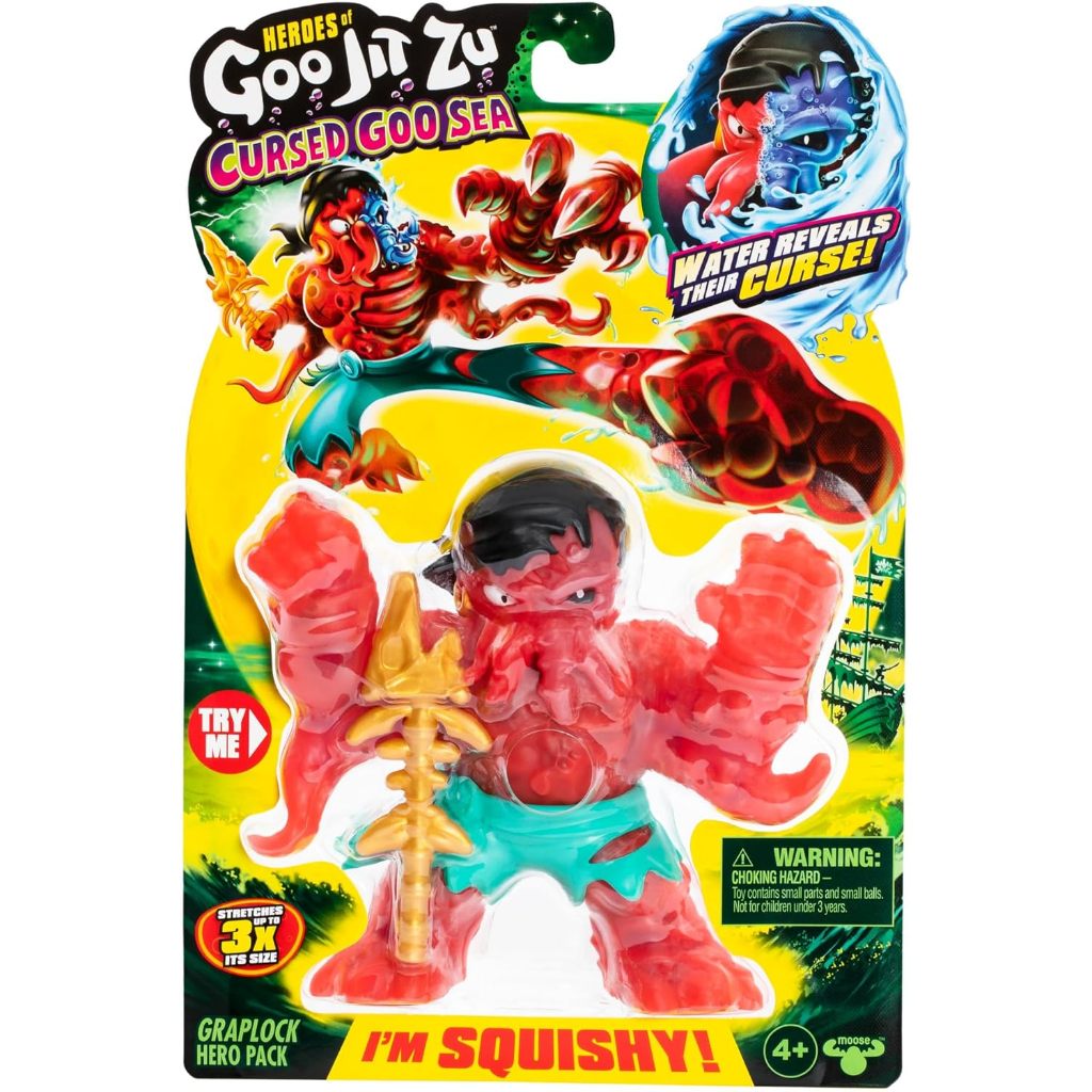 Heroes of Goo Jit Zu Cursed Goo Sea | Super Squishy, Goo Filled Toy ...